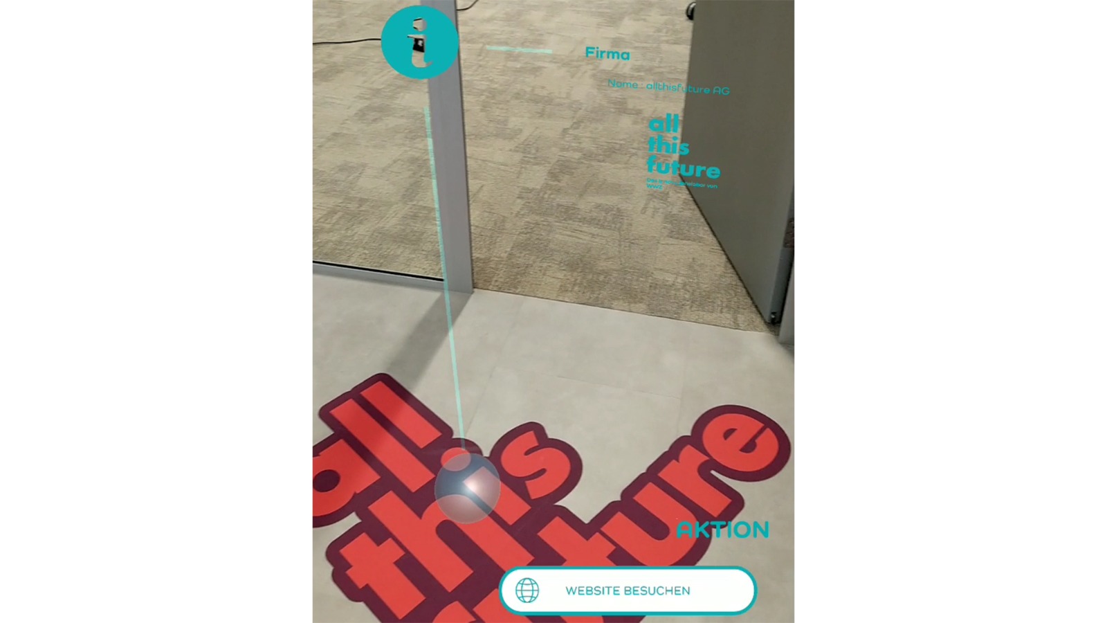 Azure Spatial Anchors - Augmented Reality Experience for allthisfuture