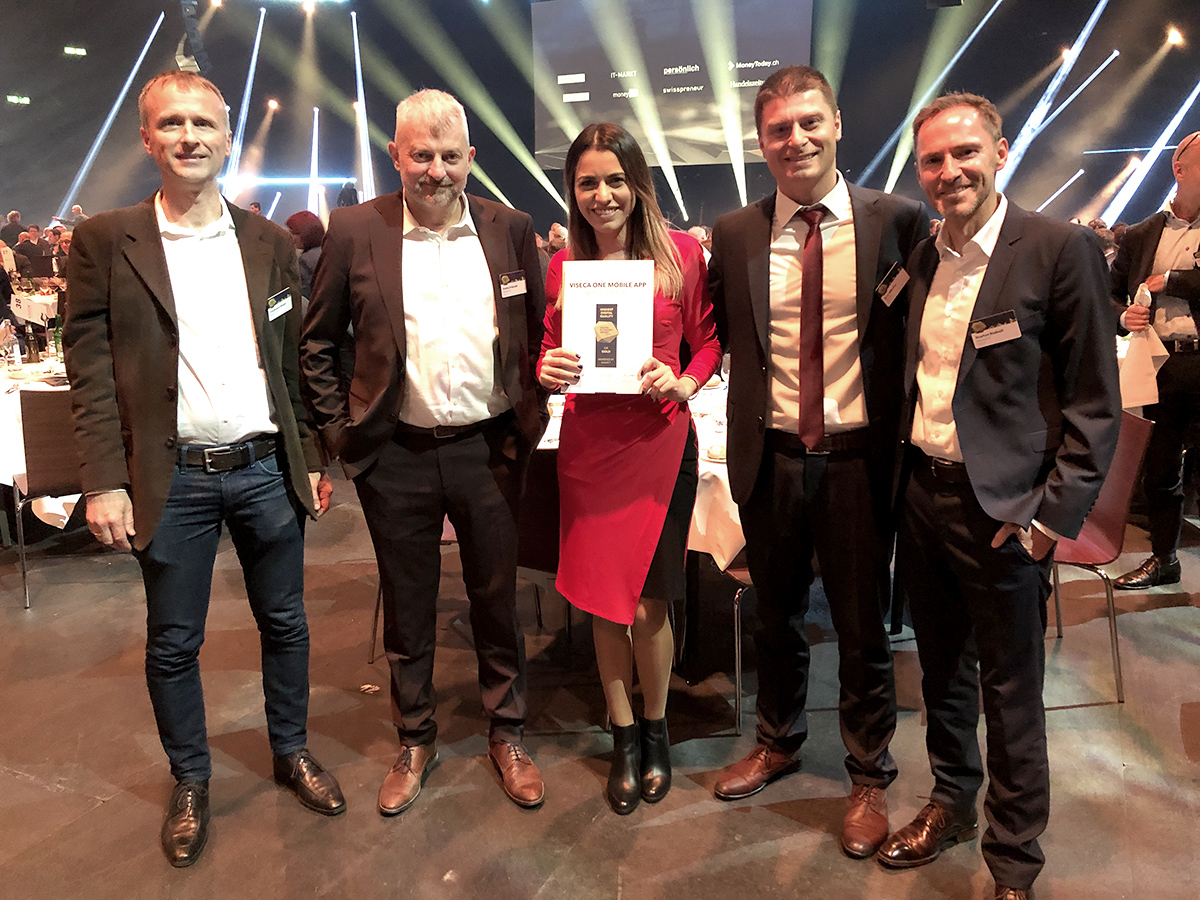 Zweimal Gold am Digital Economy Award - Viseca one App ausgezeichnet ...
